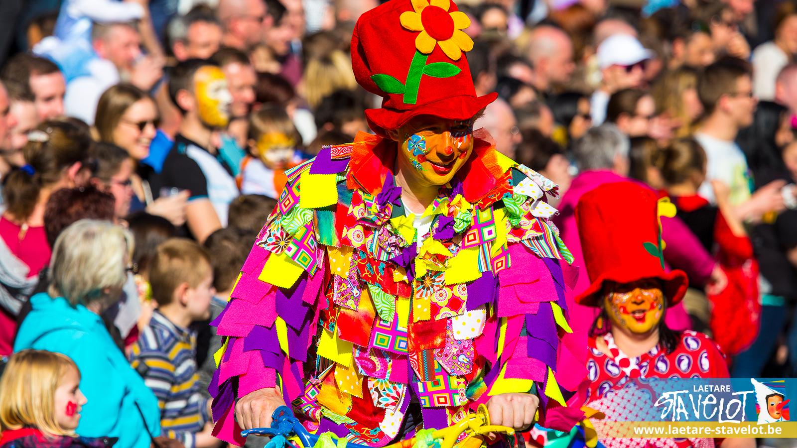 Les Clowns Cyclistes - Stavelot, Capitale du Laetare et ses Blancs ...