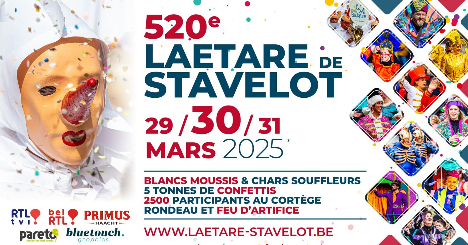 Accueil - Stavelot, Capitale du Laetare et ses Blancs Moussis (Carnaval ...